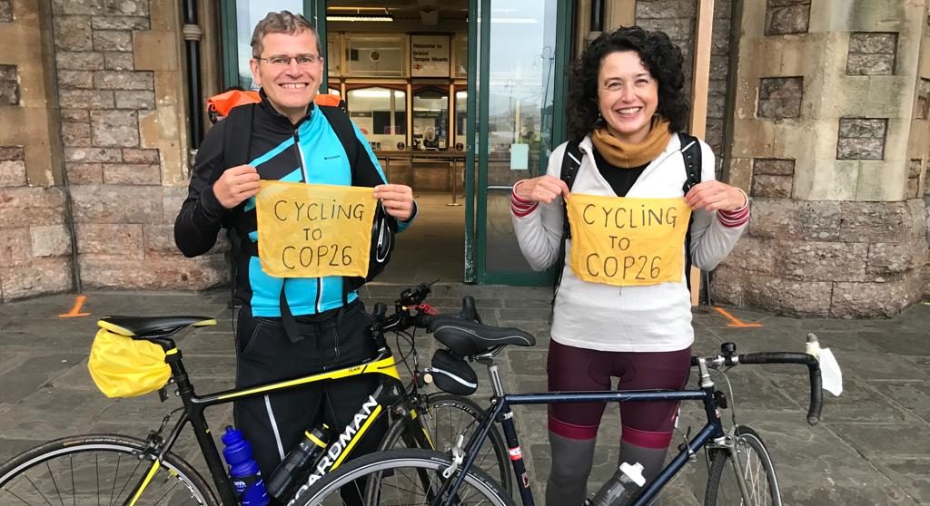 Exeter scientists cycling to Glasgow for COP26 · GreenFutures