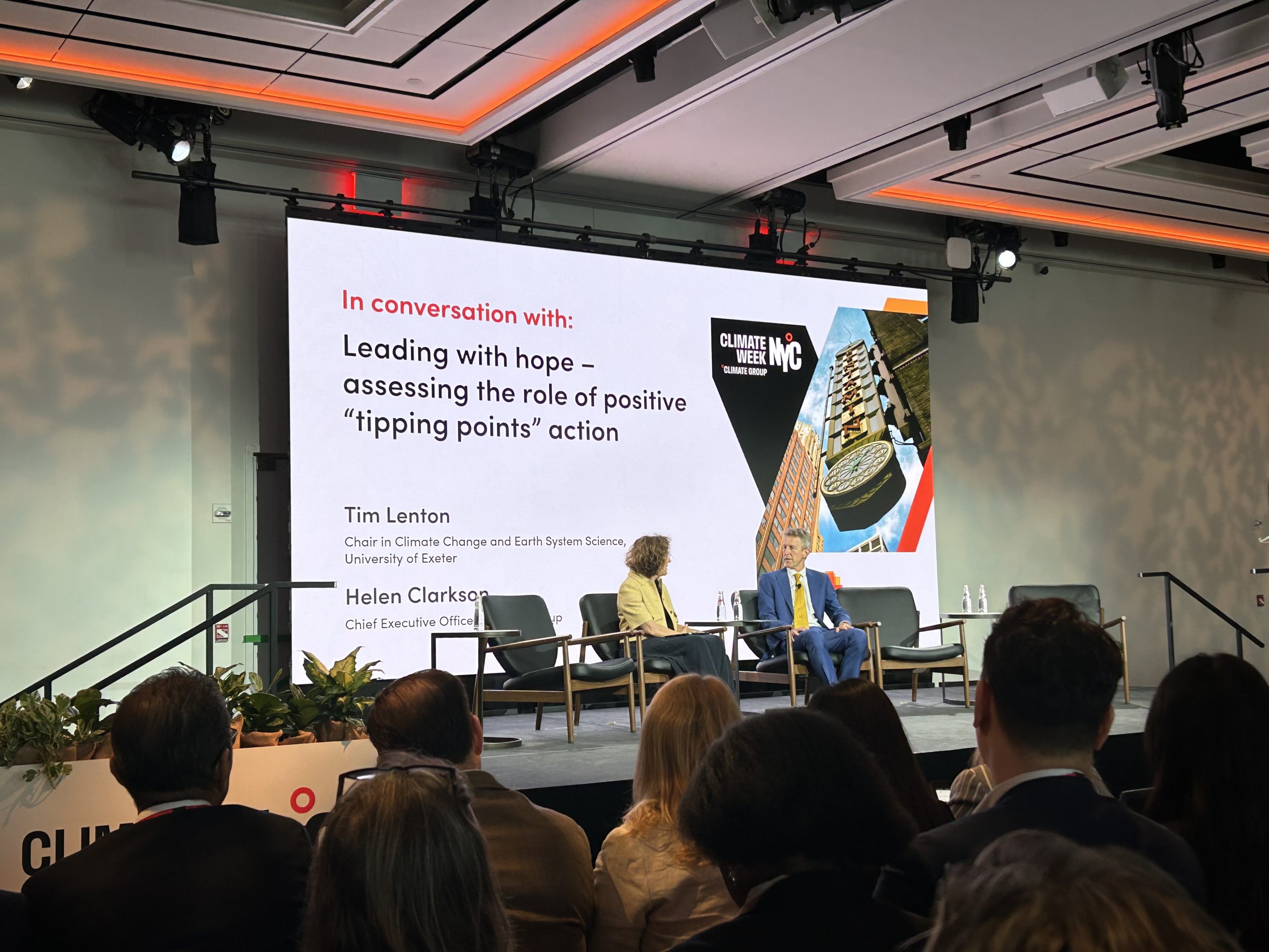 University of Exeter plays key role at Climate Week NYC · GreenFutures